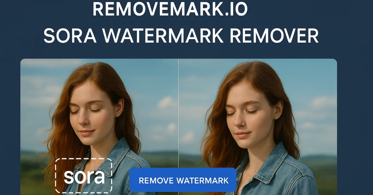 Free Sora Watermark Remover Online | RemoveMark.io